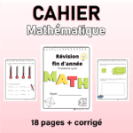 Révision mathématique 5e et 6e Année - Cahier d'exercices cycle 3