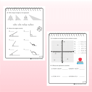 Révision mathématique 5e et 6e Année - Cahier d'exercices cycle 3