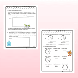 Révision mathématique 5e et 6e Année - Cahier d'exercices cycle 3