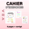 Les symboles mathématiques - Cahier d'exercices de 1er cycle